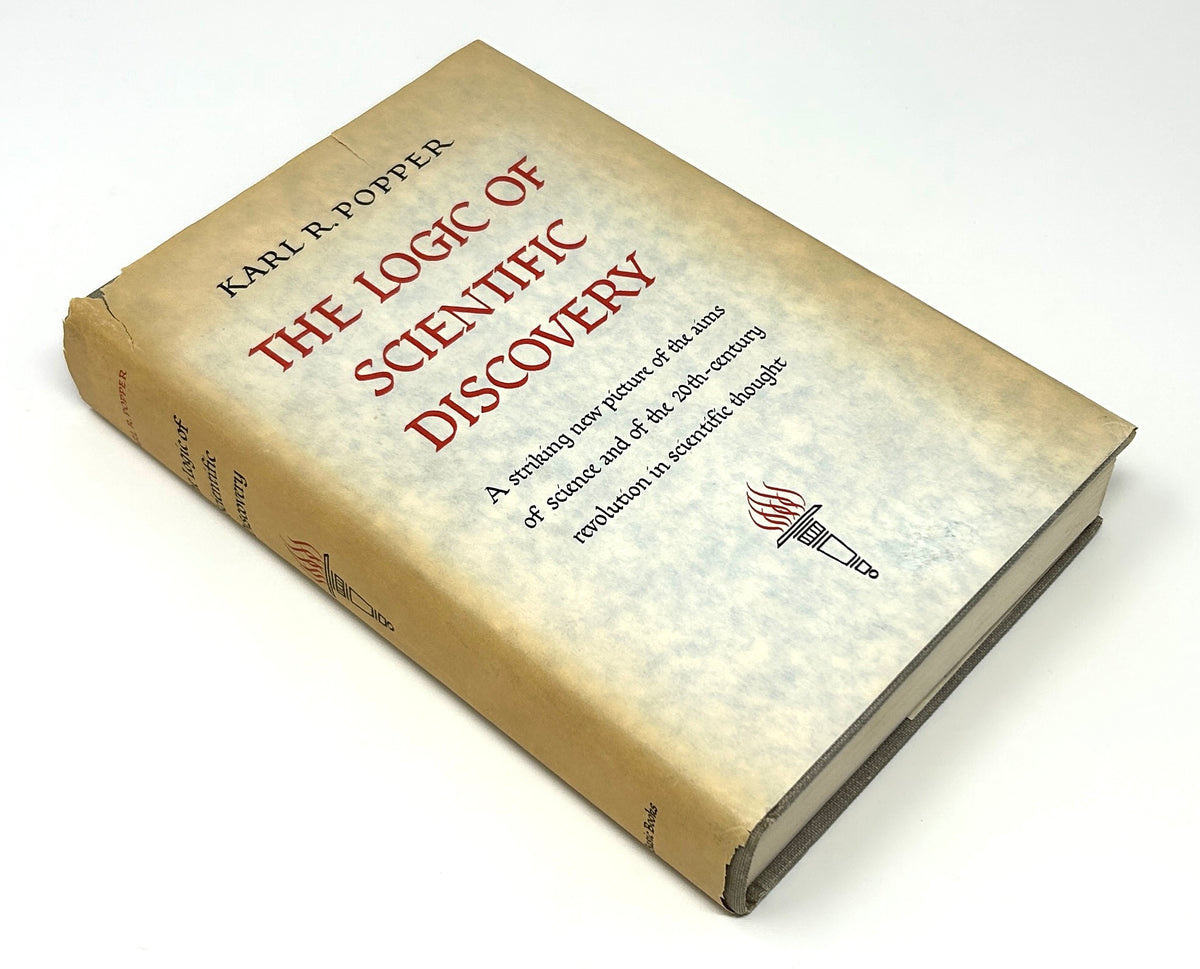 The Logic of Scientific Discovery, Karl Popper. First American Edition ...