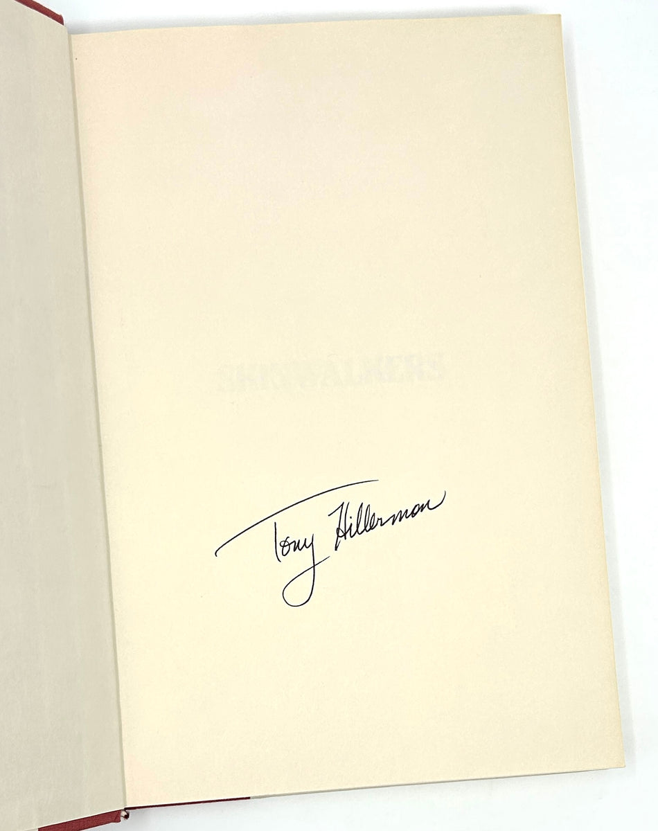 Skinwalkers, Tony Hillerman. Signed First Edition. – The Rare Book Sleuth