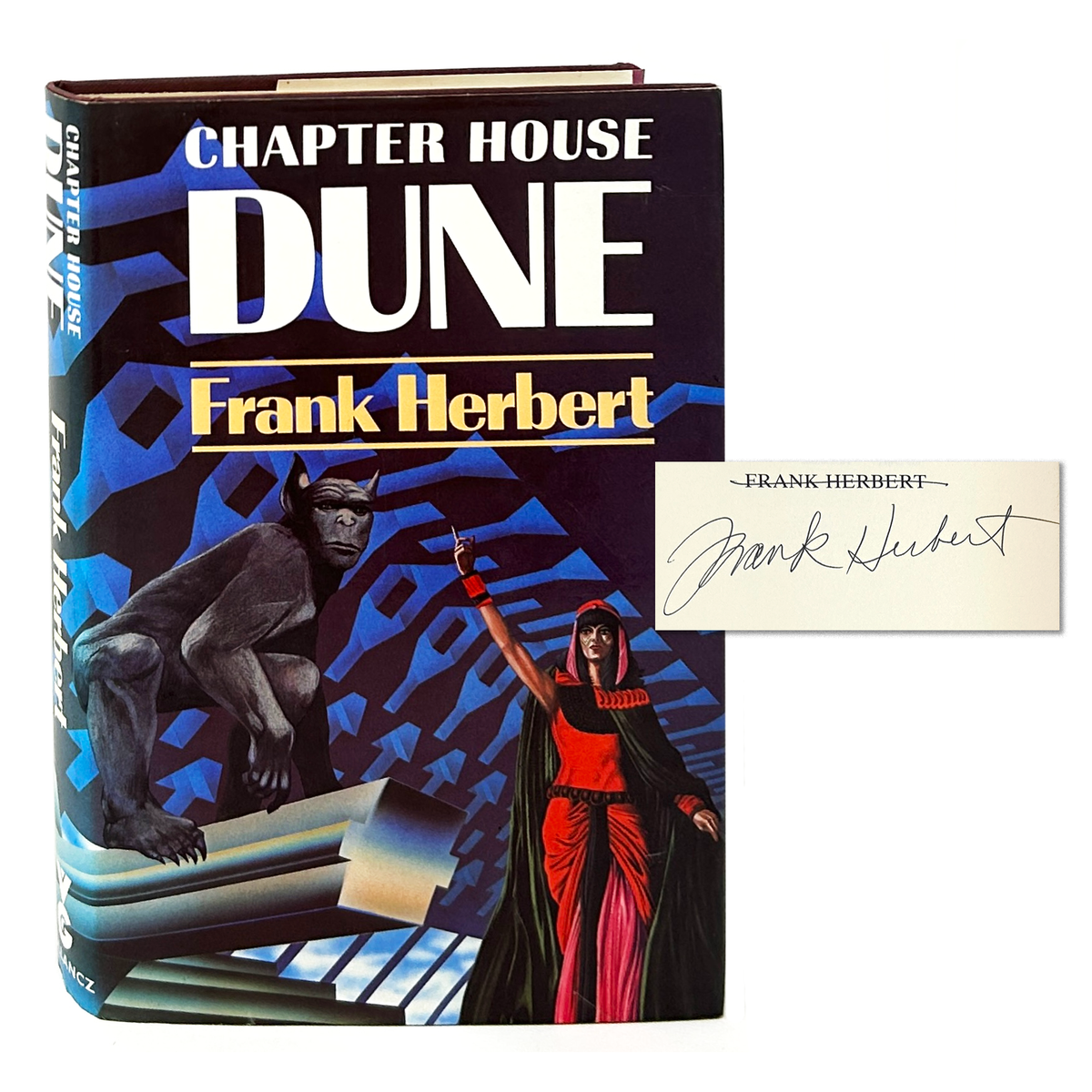 Chapter House Dune, Frank Herbert. Signed First UK Edition. – The Rare ...