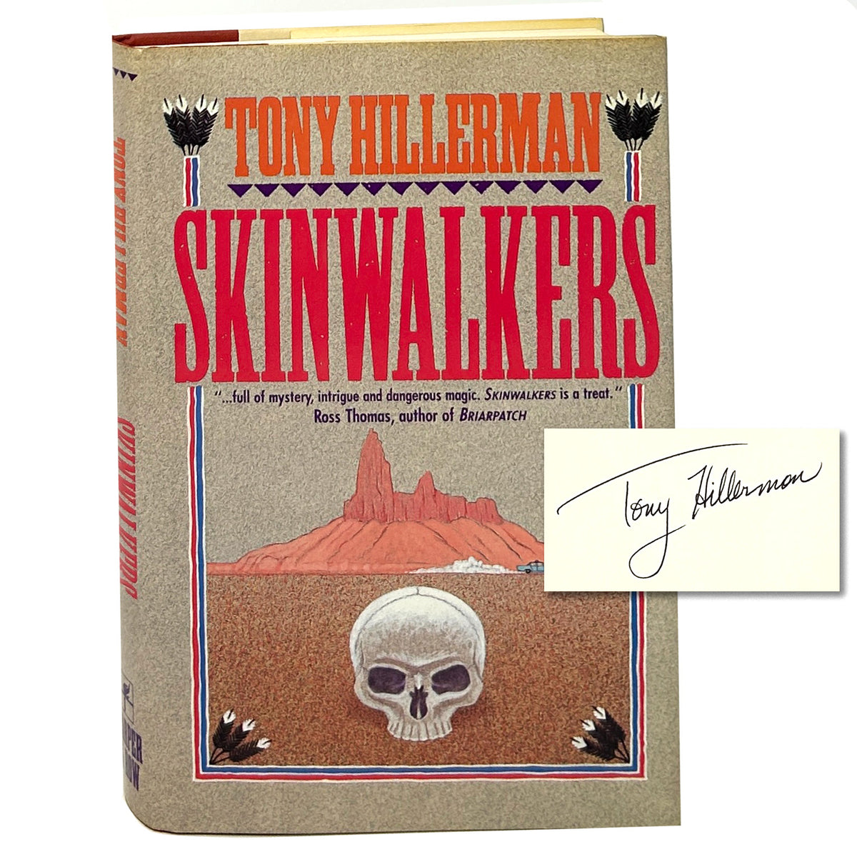 Skinwalkers, Tony Hillerman. Signed First Edition. – The Rare Book Sleuth